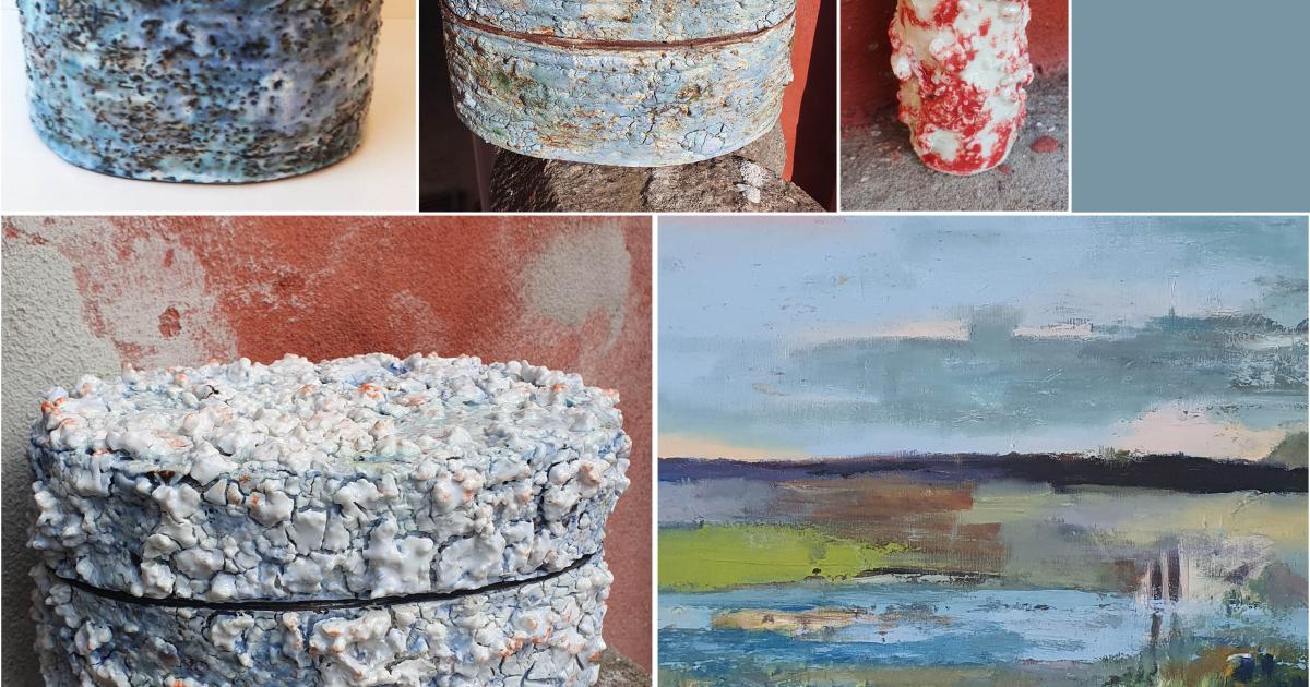 2 x Langhoff - mor og datter udstiller sammen | Favrskov Bibliotekerne